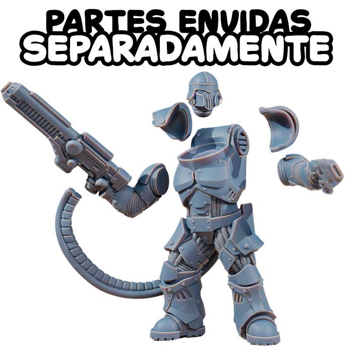 Miniaturas Warhammer 40k Space Marines Soldados Socratis Elites Proxy ...