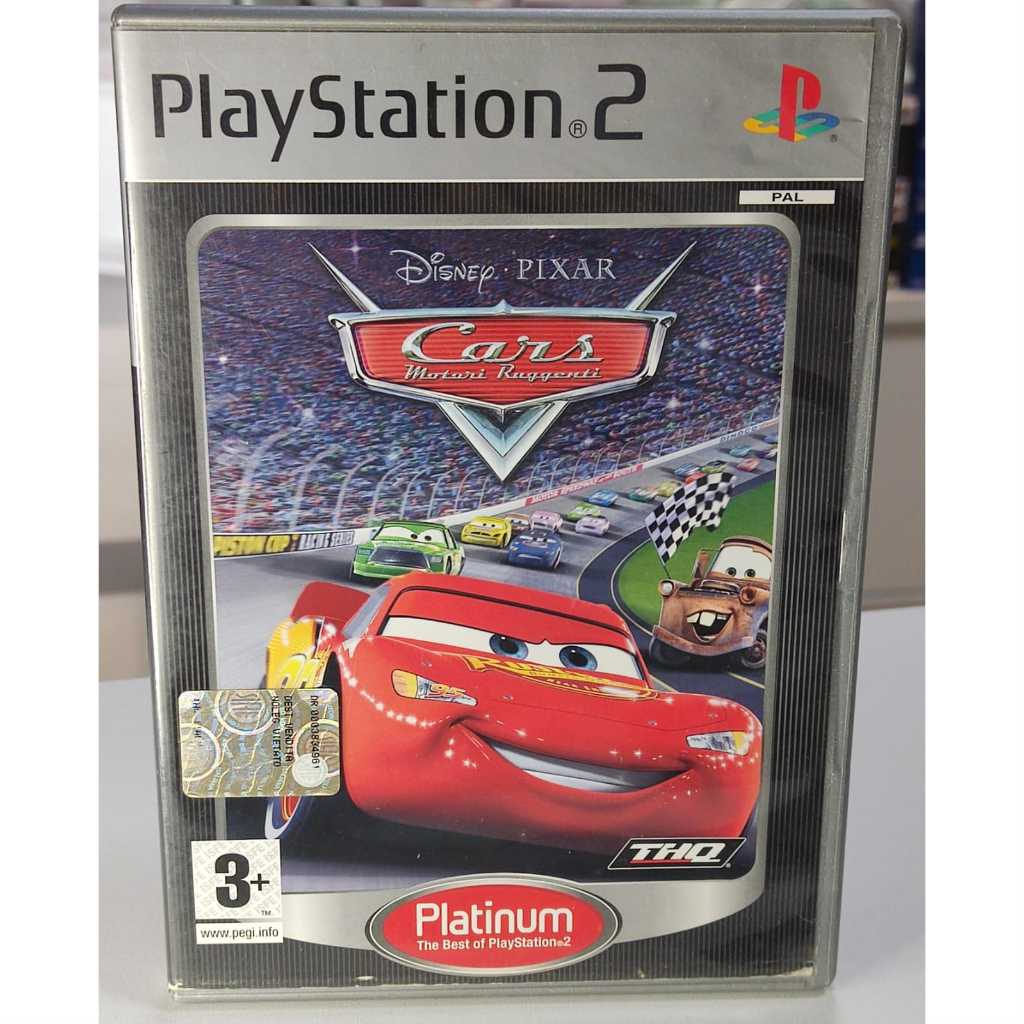 Disney Pixar Cars Playstation 2 Ps2 Pal Europeu Original | Shopee Brasil