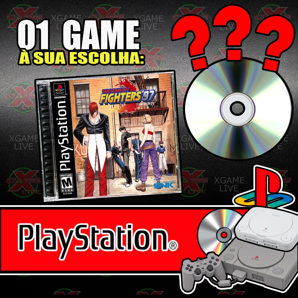 01 GAME PS1 - Sua escolha - Repro By XGAMELIVE | Shopee Brasil