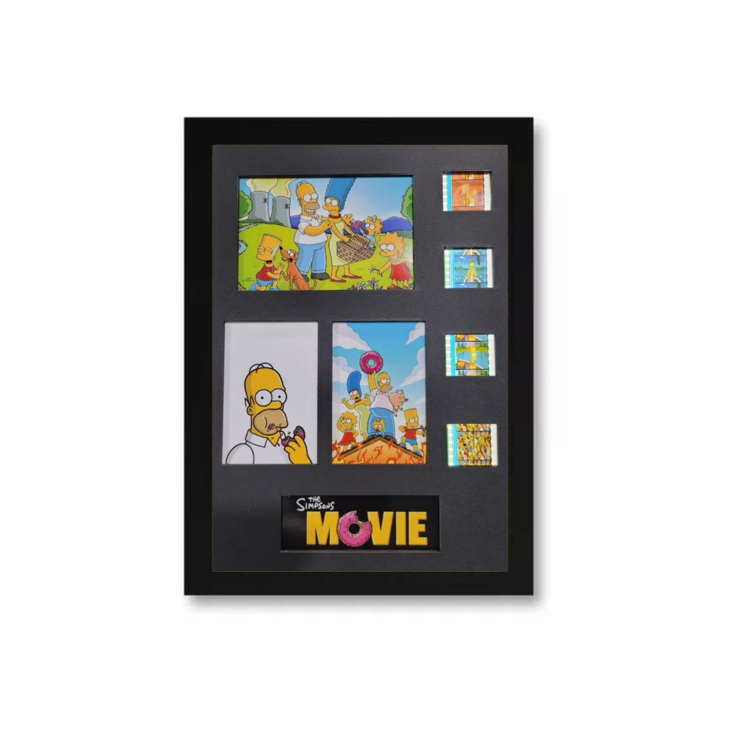 Os Simpsons The Movie Quadro com Frames do filme em 35mm Originais de ...