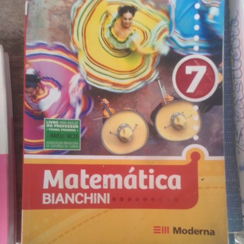 Matemática Bianchini 7- Livro do professor | Shopee Brasil
