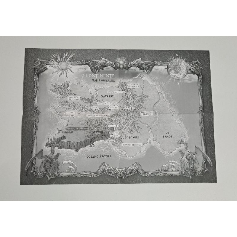 Pôster mapa - Quarta Asa | Shopee Brasil