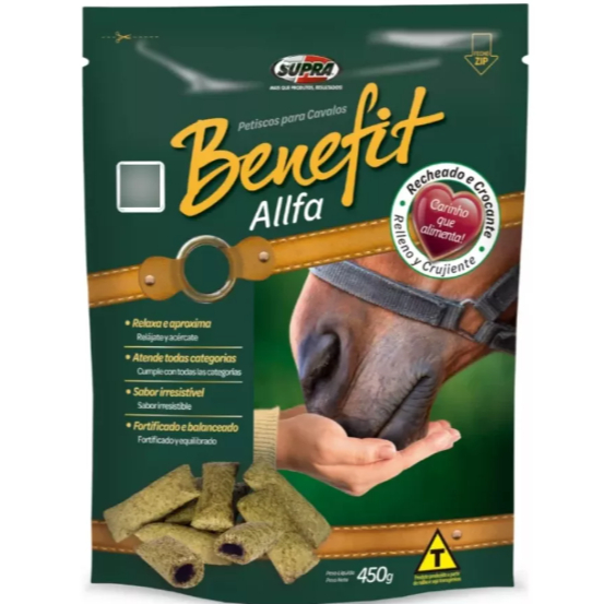 Benefit Allfa Petiscos para Cavalos 450g - Supra | Shopee Brasil
