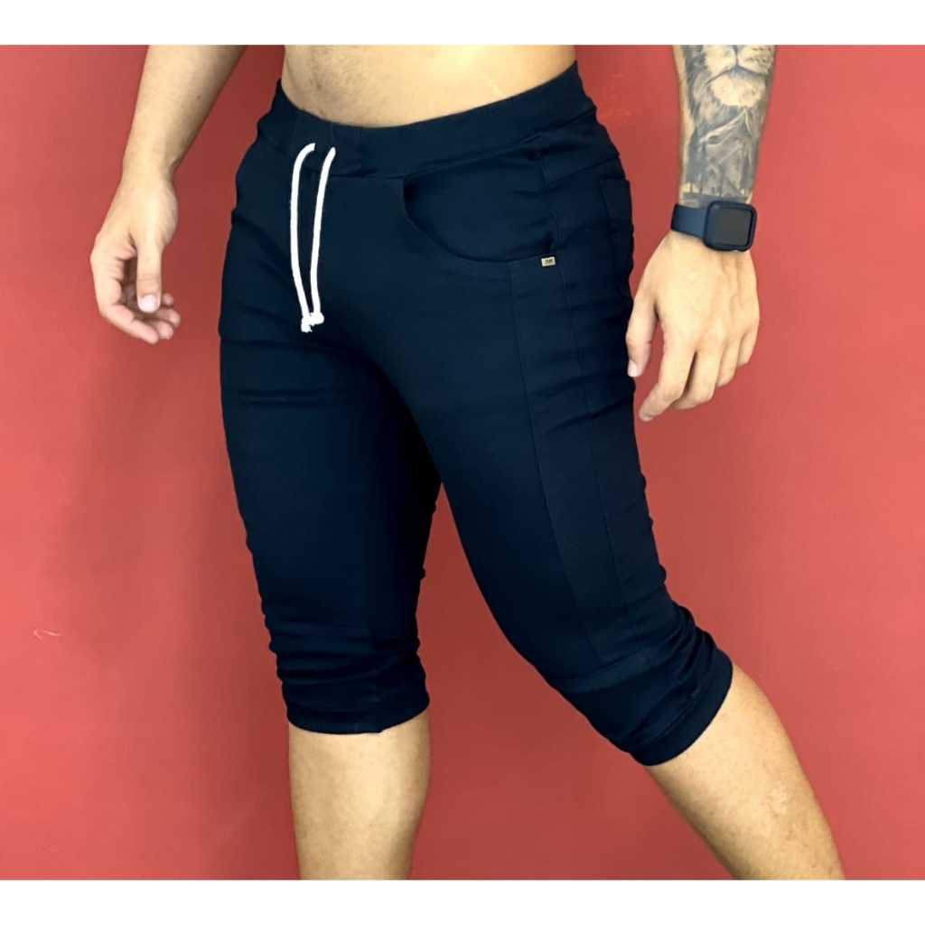 Bermuda Capri Masculina Jeans Short Saruel Jogger Lançamento | Shopee ...