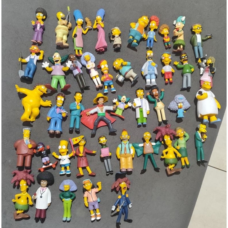 Coleção miniatura The Simpsons Homer e Cia. | Shopee Brasil