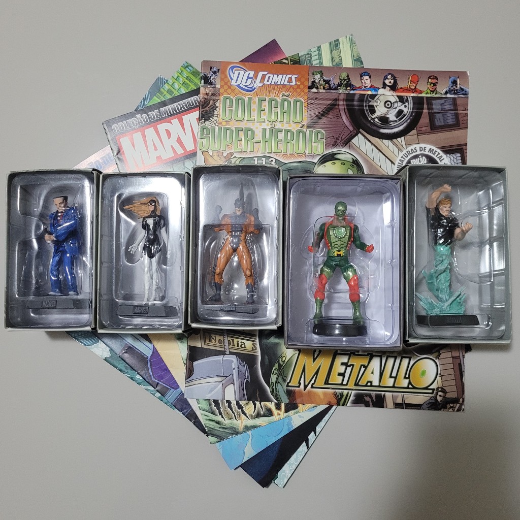 5 Miniaturas Eaglemoss | Shopee Brasil