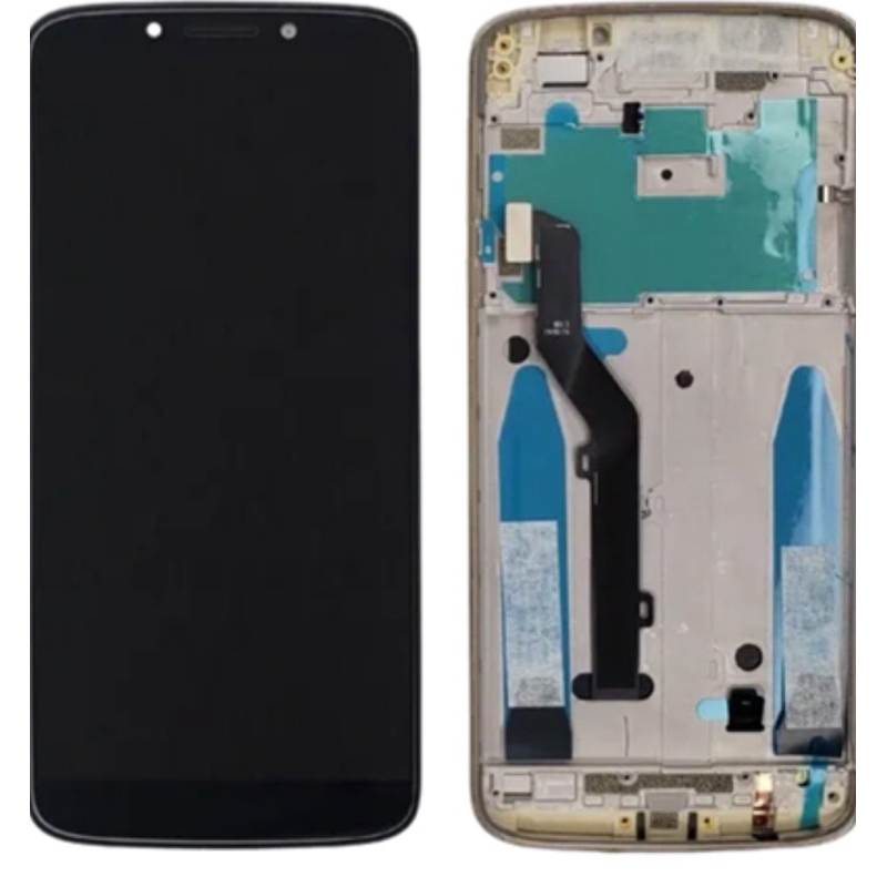 Tela Frontal Touch Display Lcd - Moto G6 Play Xt1922 - E5 Com Aro | Shopee Brasil