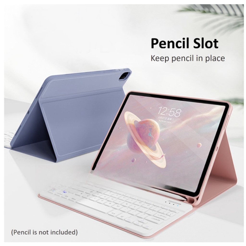 Capa magnético e trackpad Com teclado para iPad Air 1Air 2 9,7 Polegada ...