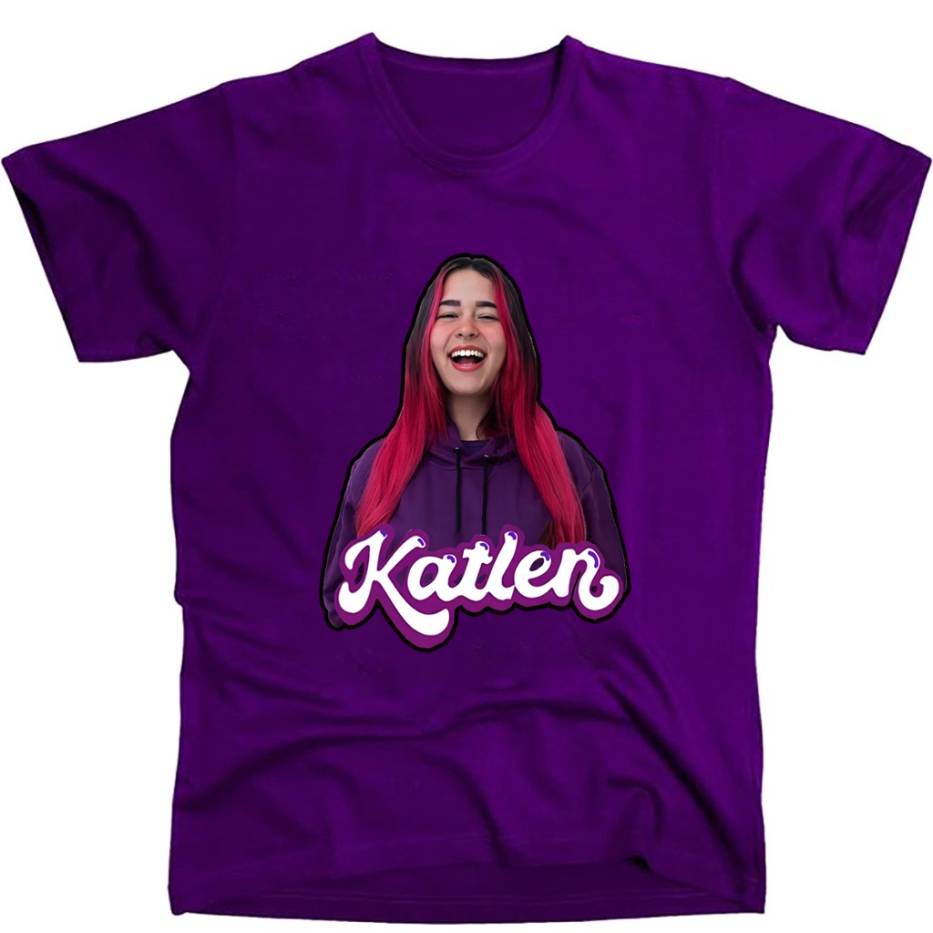 Camiseta Roxa Basica Foto da Katlen Emily Vick Os Rosas 2024 | Shopee ...