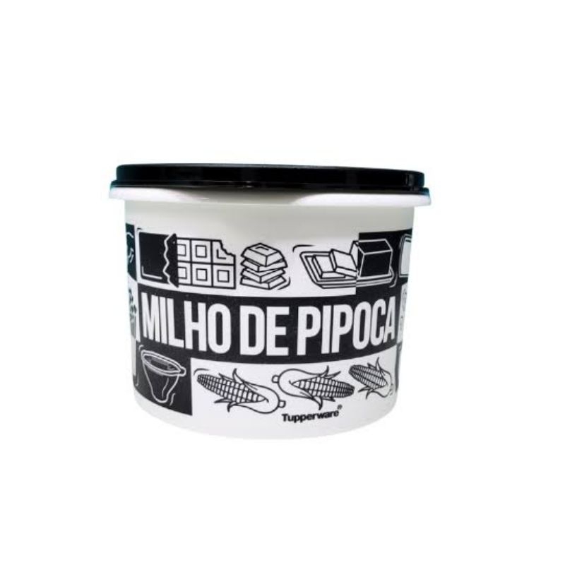 Milho de Pipoca Pop Box Tupperware mantimento caixa | Shopee Brasil