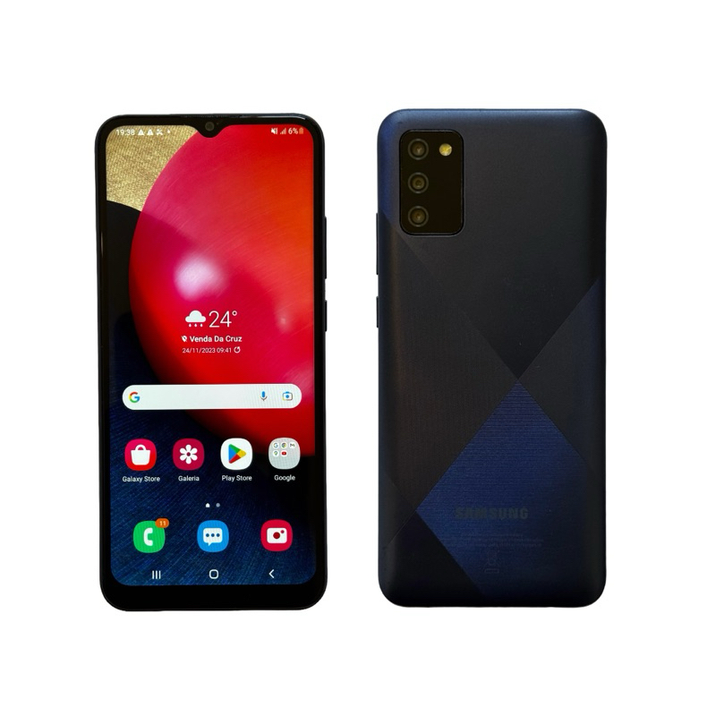Smartphone Samsung Galaxy A02S 4G 32GB Dual Chip O.C. -preto- A025M ...