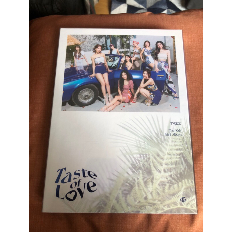 Twice Taste of love álbum original, versão Taste. | Shopee Brasil