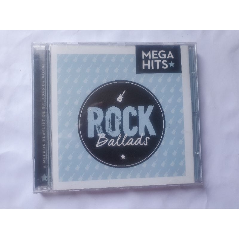 CD original-Rock Ballads Mega Hits/ 50 reais | Shopee Brasil