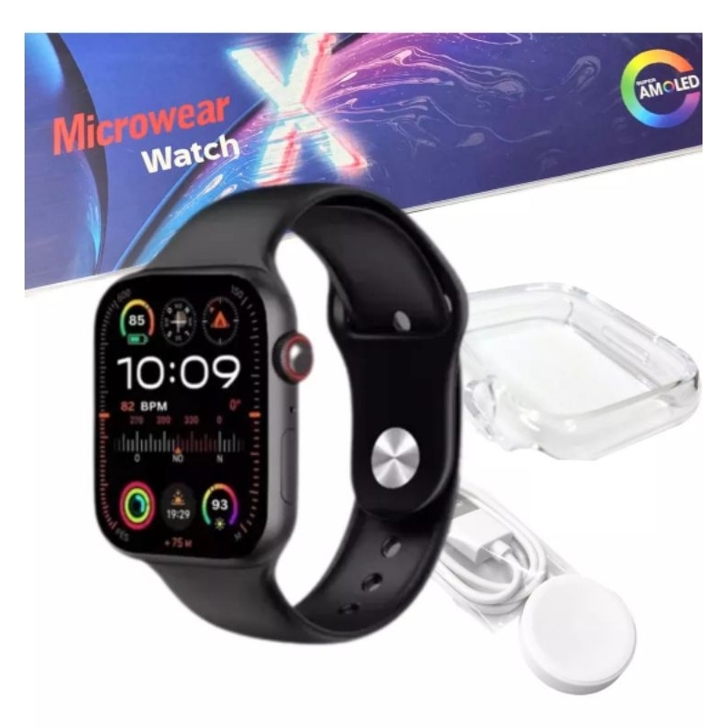 Smartwatch Watch X Serie 10 A Prova De Agua IP68 Tela Amoled Com ...
