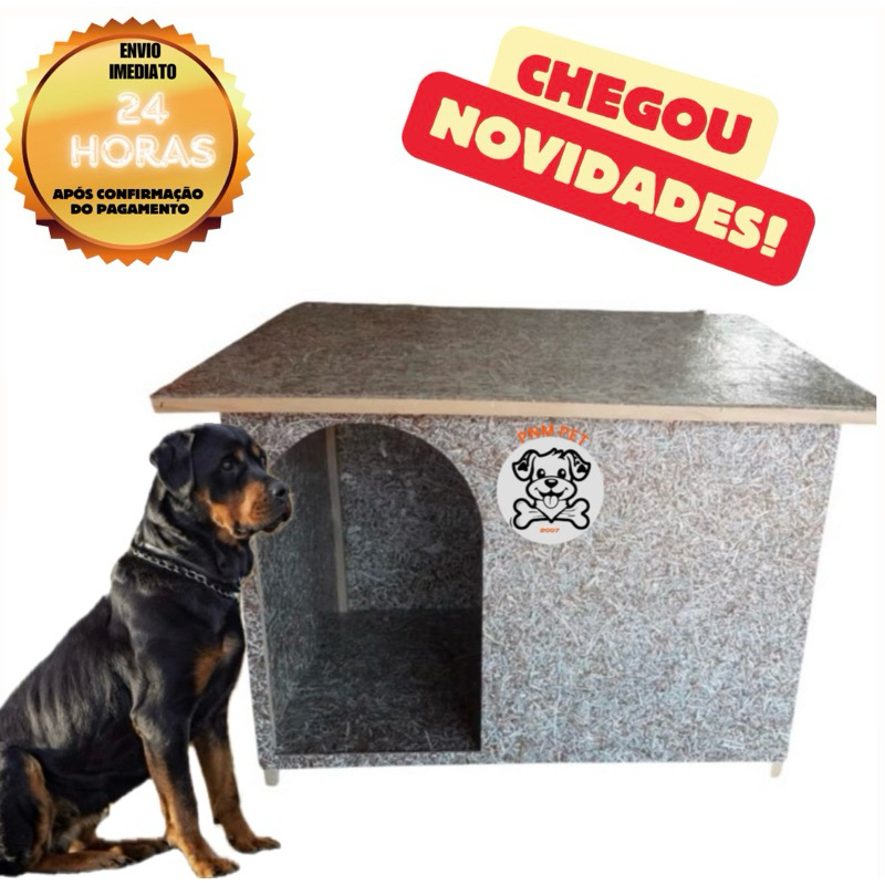 Casa casinha tipo Edicula feita de madeira ecológica para cães N2, N3, N4, N5, N6, N7 | Shopee ...