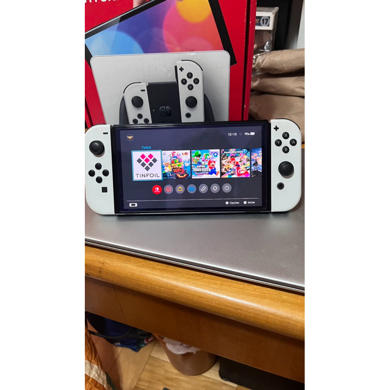 Nintendo Switch Oled desbloqueado atualizado | Shopee Brasil