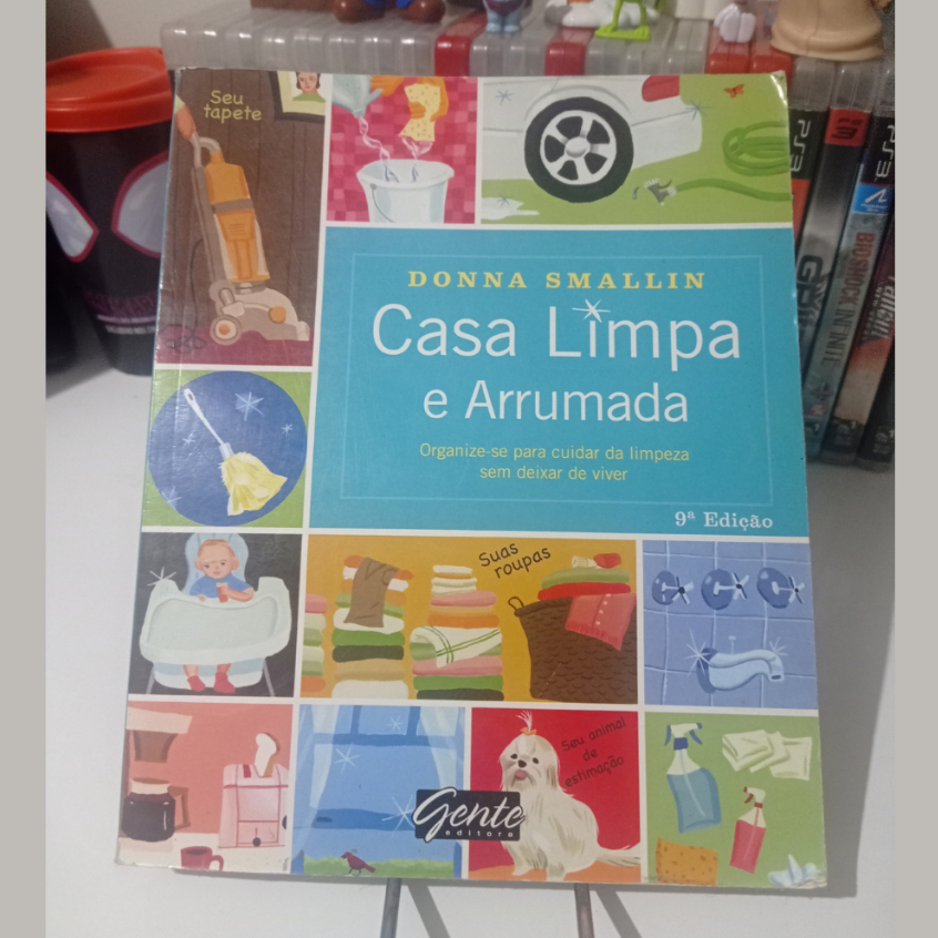Casa Limpa e Arrumada Donna Smalin Livro Usado | Shopee Brasil