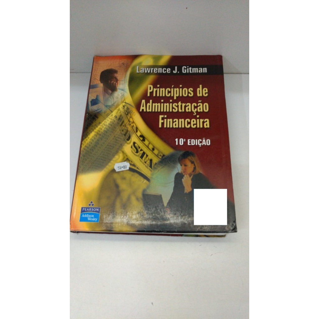 Livro Princípios de Administração Financeira 10ª Edição Lawrence J ...