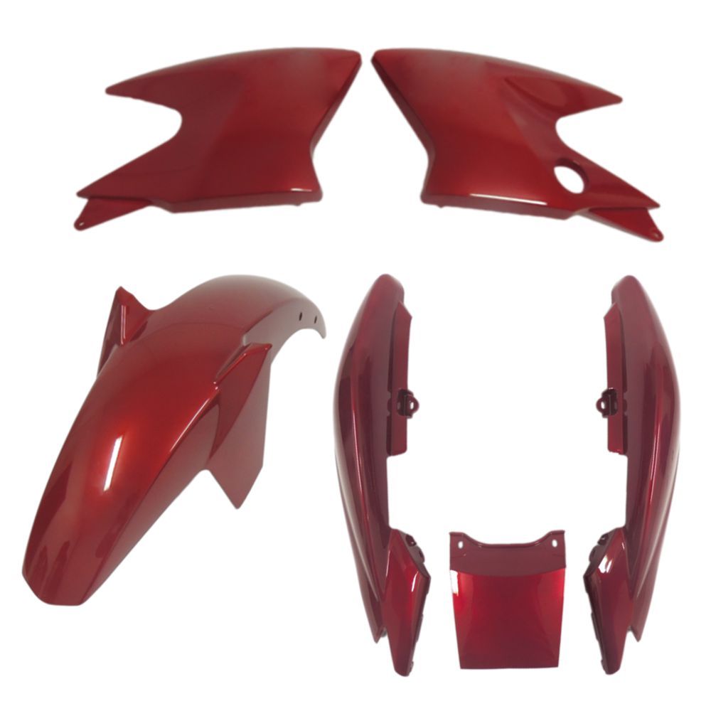 Carenagem Abas Paralama E Rabeta Ybr 125 Factor 2009 2010 2011 2012 | Shopee Brasil