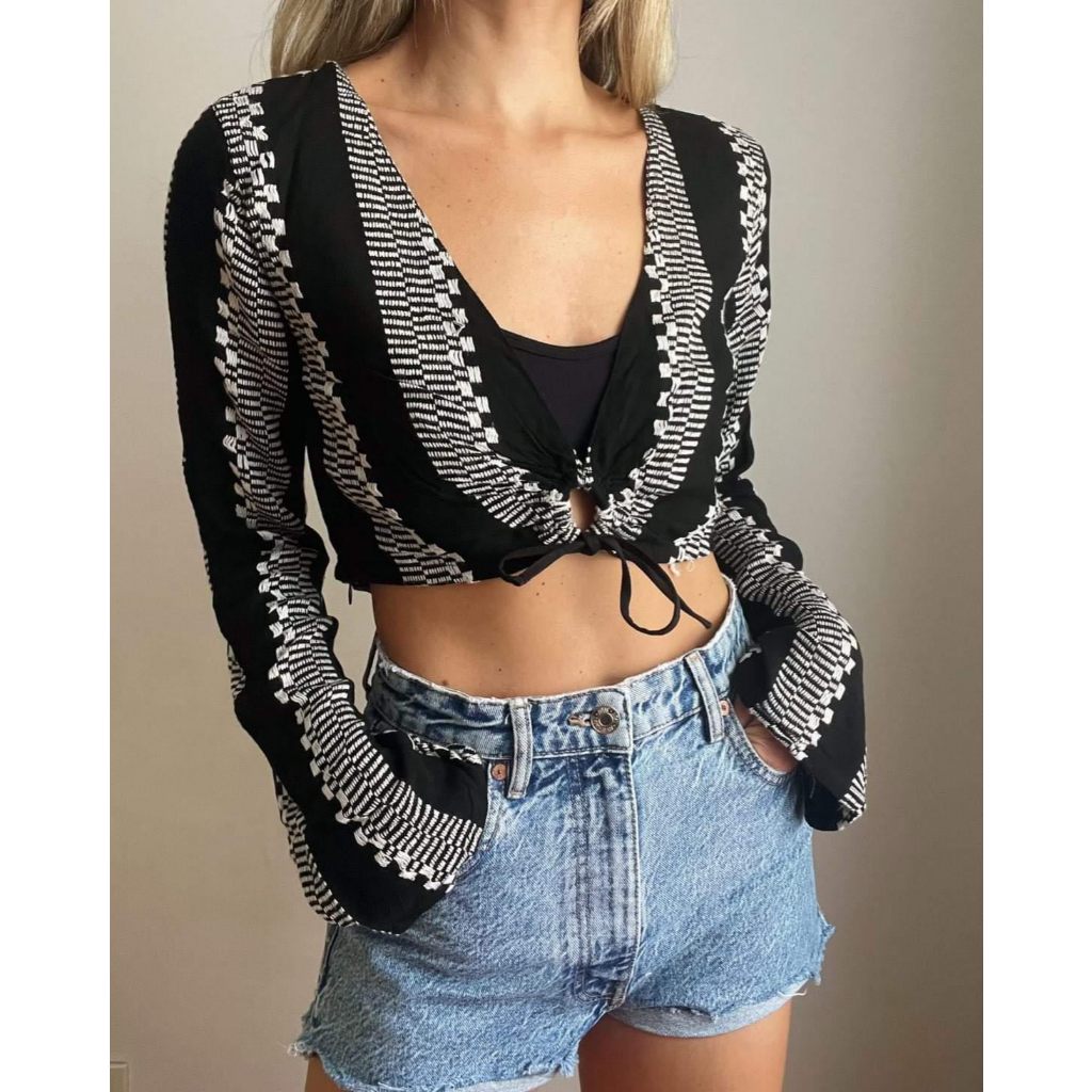 cropped boho | Shopee Brasil