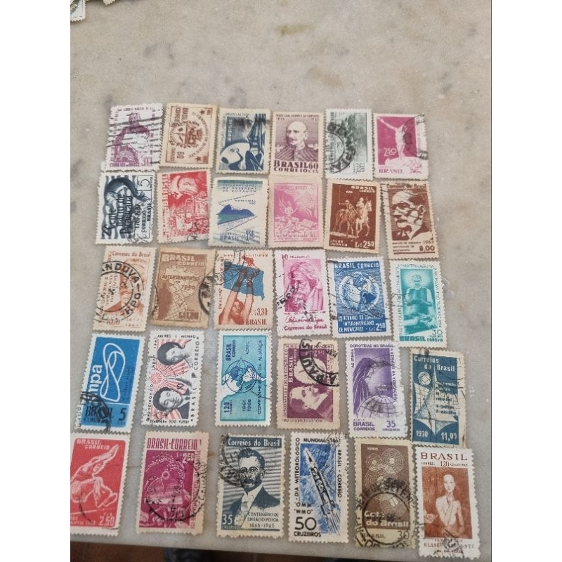 coleção de selos raros | Shopee Brasil
