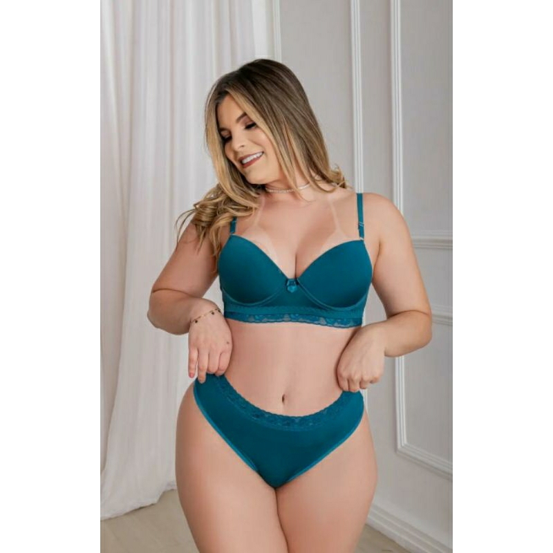 KIT 2 CONJUNTOS SOFIA EM RENDA! ( REF. 017 ) | Shopee Brasil