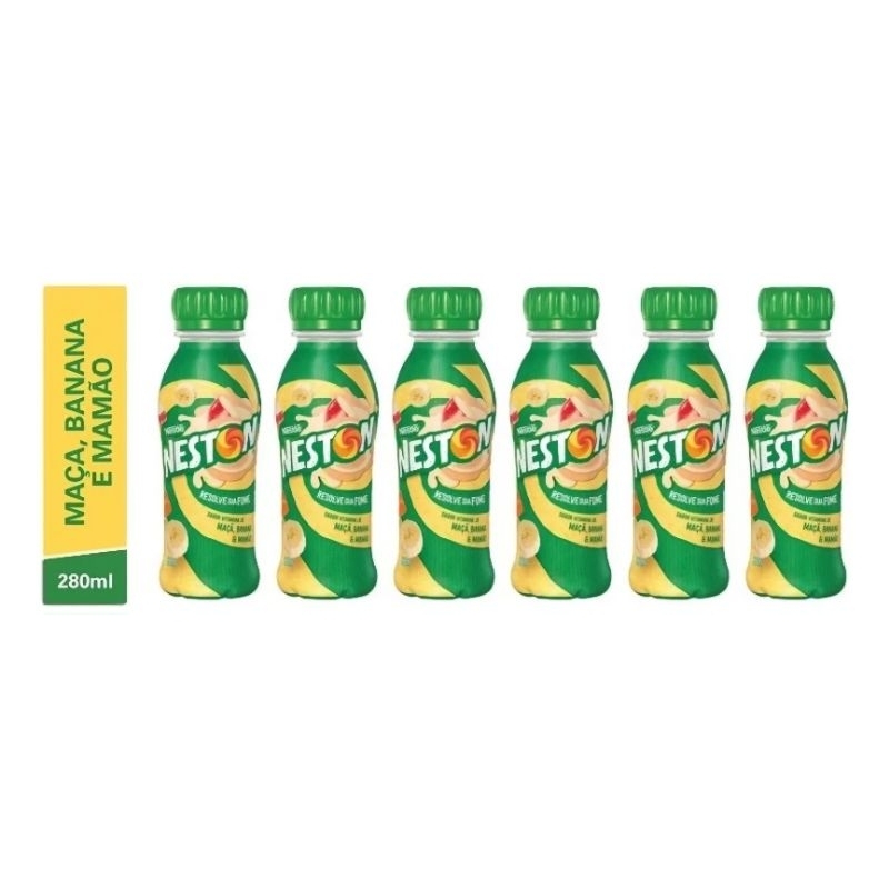 Kit Com 6 Bebida Láctea Fast 280ml Neston | Shopee Brasil