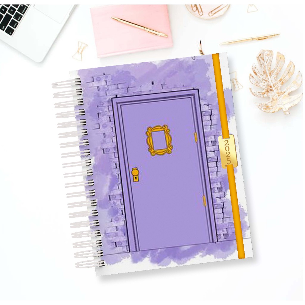 Planner 2025 Friends. Planner Completo A vida merece ser Colorida ...