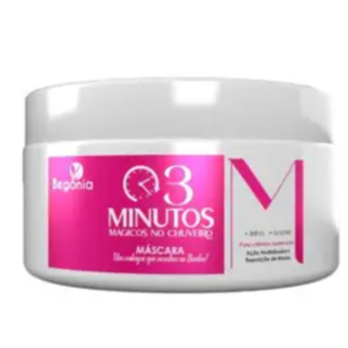 Mascara 3 Minutos Magicos no Chuveiro-Begonia | Shopee Brasil