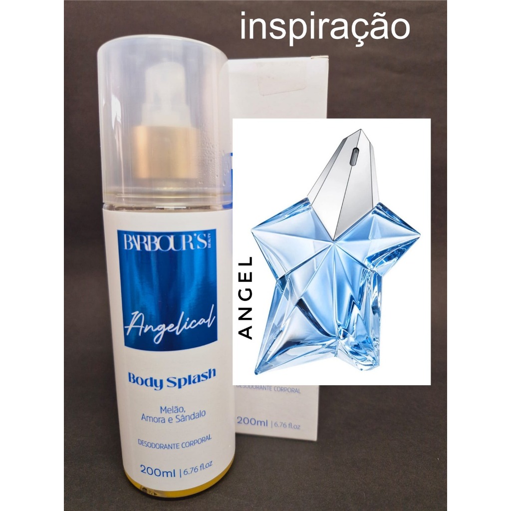 Body Splash Angelical - Deo Colônia (ref olfativa Angel) | Shopee Brasil
