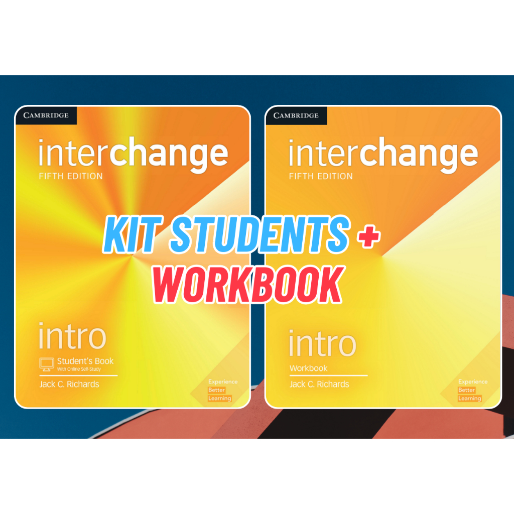 Interchange Level Intro 5th Student's Book e Workbook( Impresso em papel 90 gramas) | Shopee Brasil