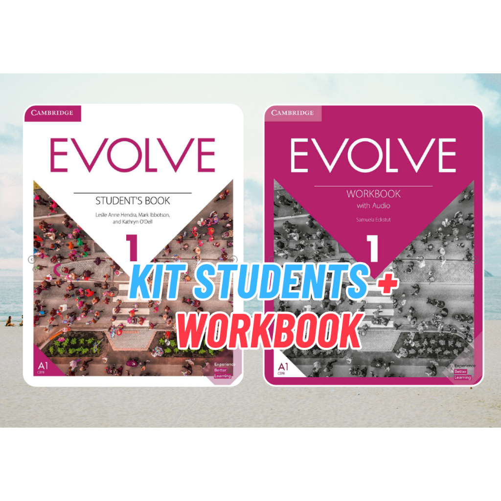 Evolve 1 Student's book e Workbook ( Impresso em papel 90 gramas) | Shopee Brasil
