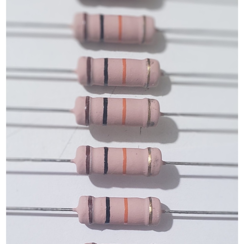 10 RESISTOR DE FIO 10K 5W ( 10K OHMS 5W ) | Shopee Brasil