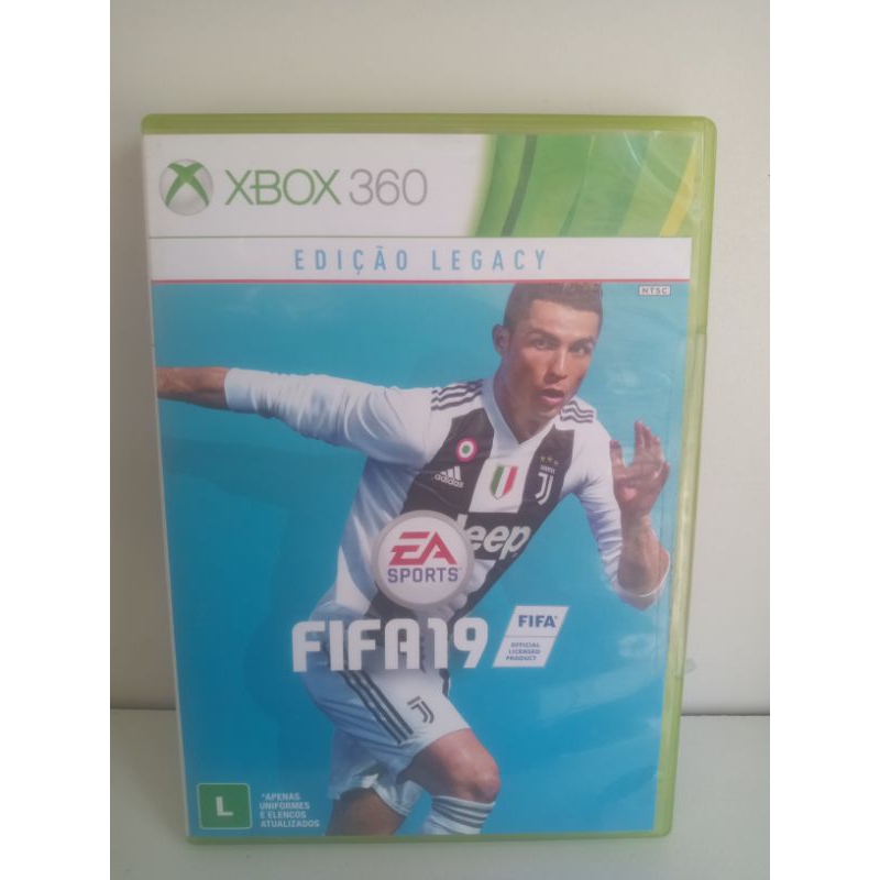 jogo FIFA 19 Xbox 360 original mídia física. | Shopee Brasil