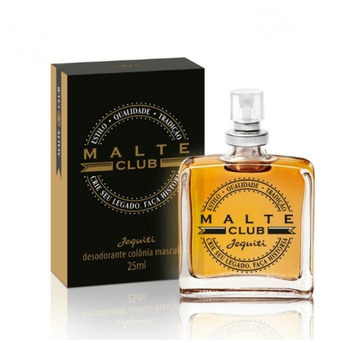 Colônia Masculina Malte Club ou Malte Black 25ml - Jequiti. | Shopee Brasil