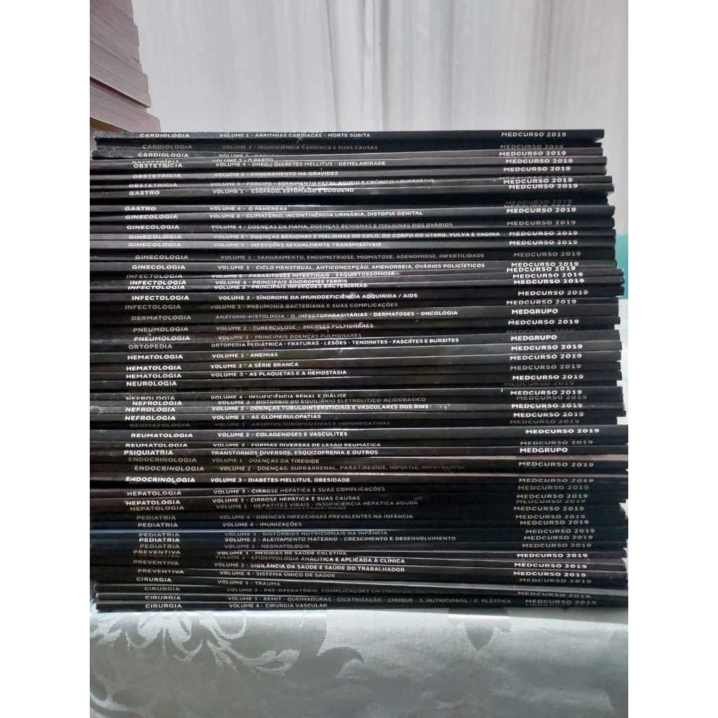 Coleção de Apostilas de Residência Médica Medcurso Medgrupo - Medicina ...