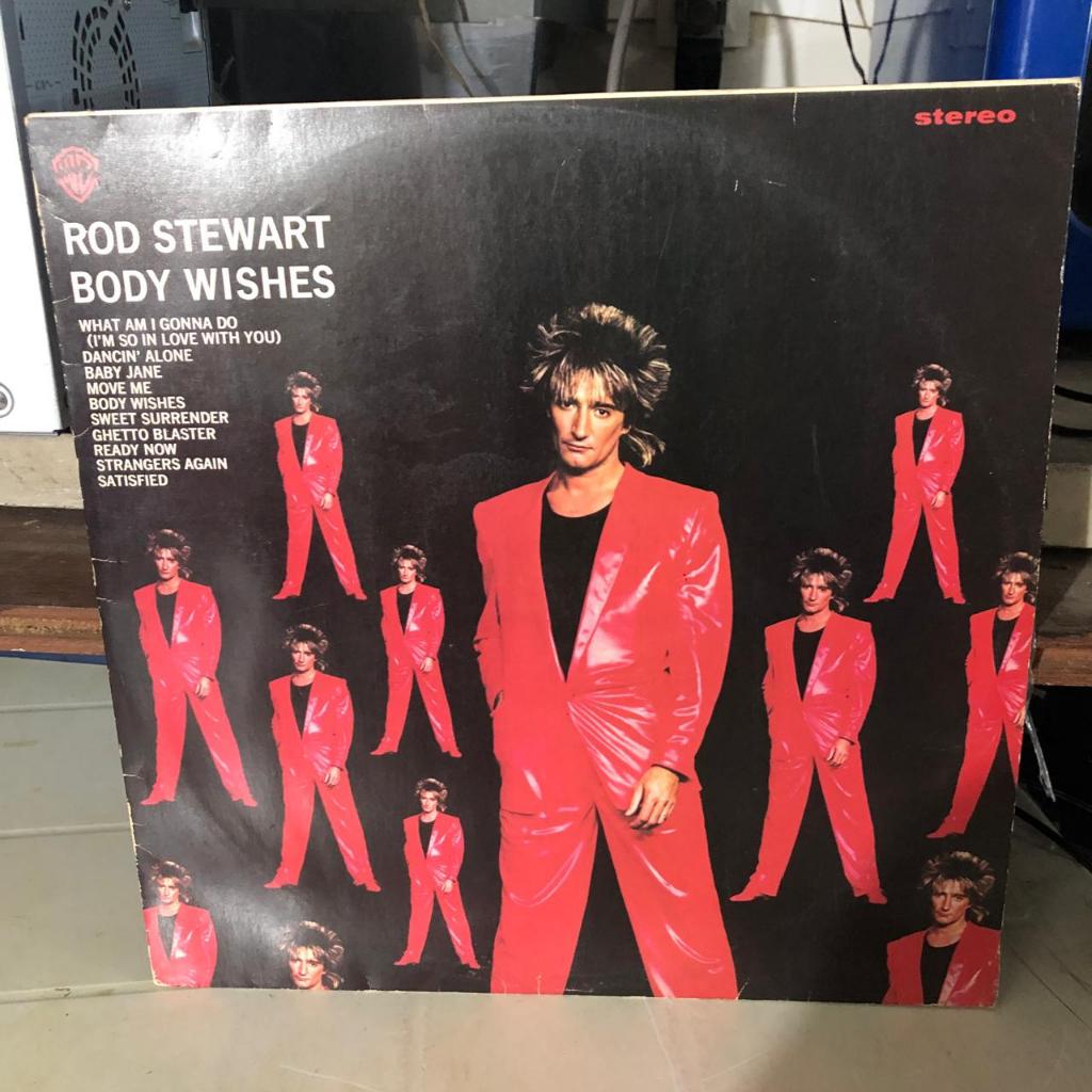 Rod Stewart Body Wishes W LP | Shopee Brasil