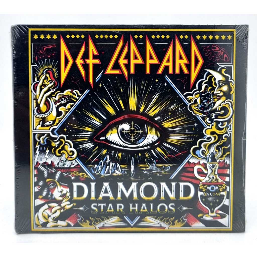 Cd Def Leppard - Diamond Star Halos (Digisleeve) | Shopee Brasil