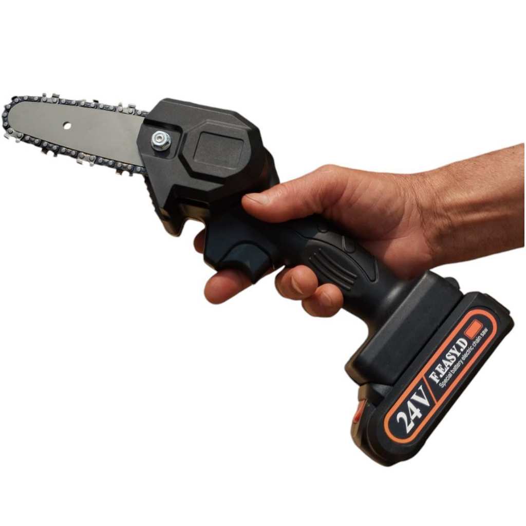 Mini Serra Elétrica Mini Sabre 600w Elétroserra Bateria 24v, Poda ...