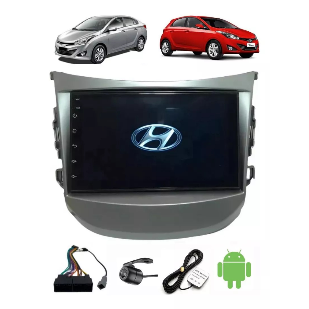 Central Multimidia Hyundai Hb20/hb20s/hb20x/2012 á 2019 - 7 Polegadas | Shopee Brasil