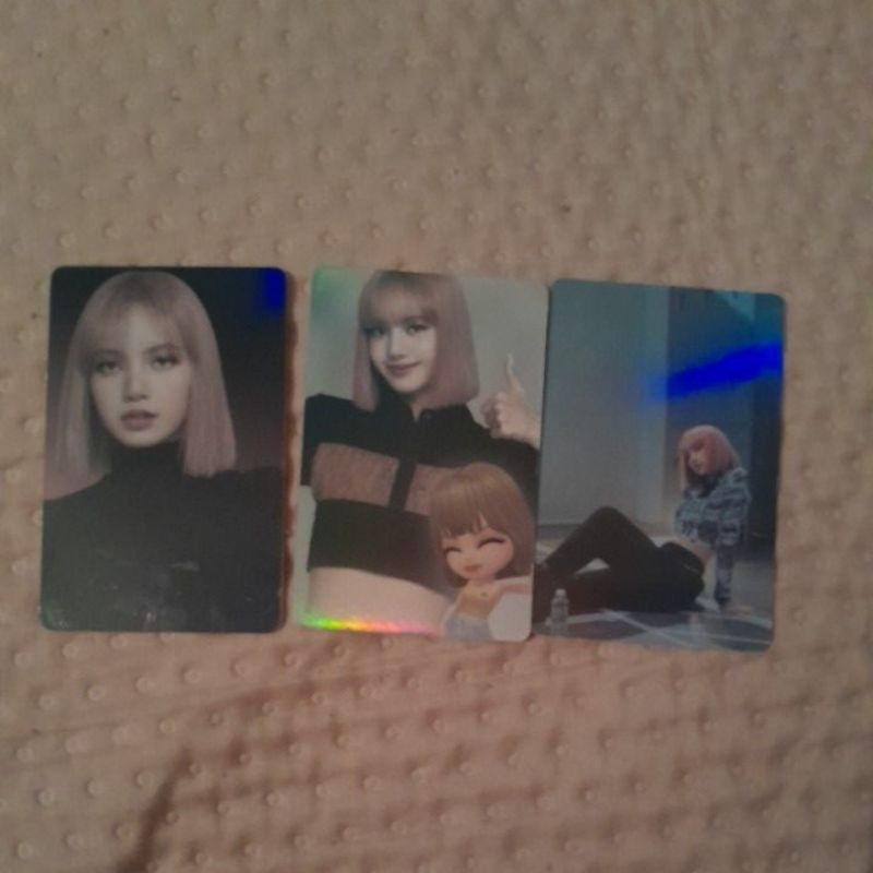 kit com 3 cards da lisa holográficos |álbum BPTG PRESENTS SECRET ...