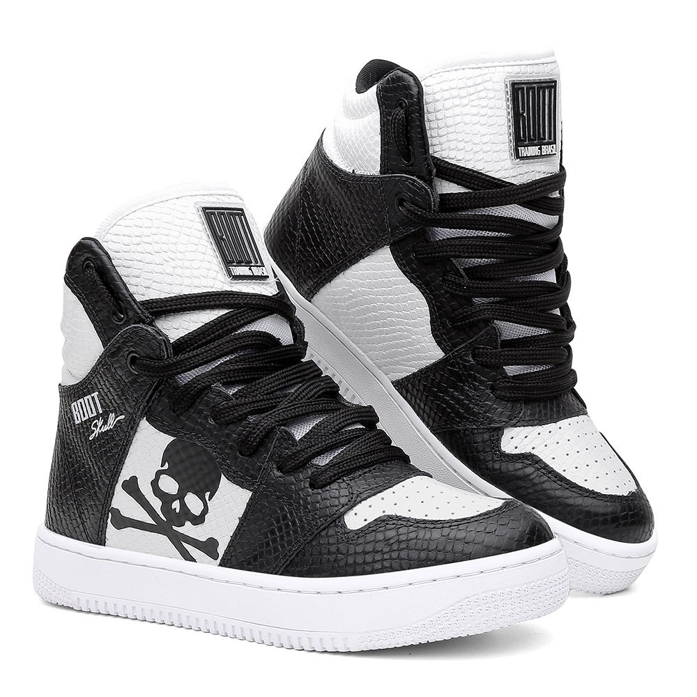 Botinha de Treino Feminino Skull Caveira Academia Especial Treino de ...