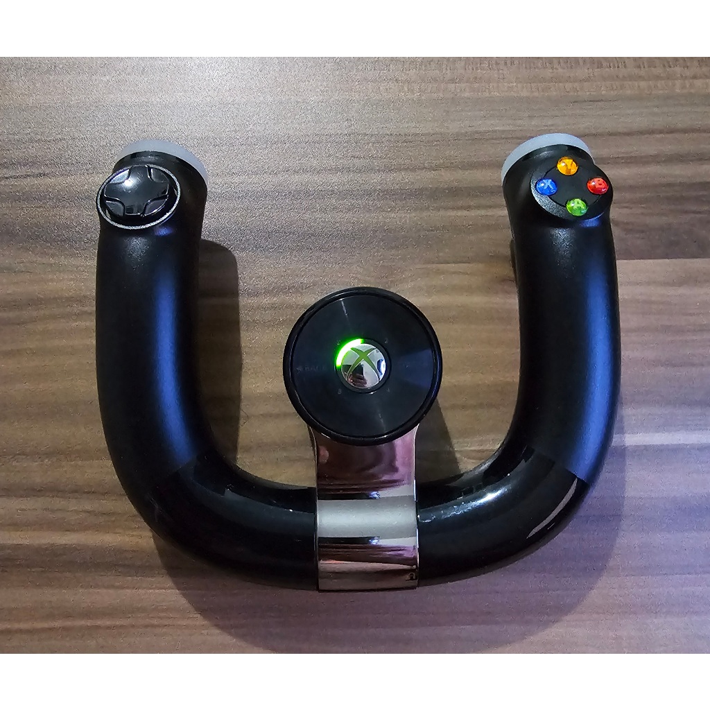 Controle Volante Wireless Speed Wheel Xbox 360 Original Microsoft ...