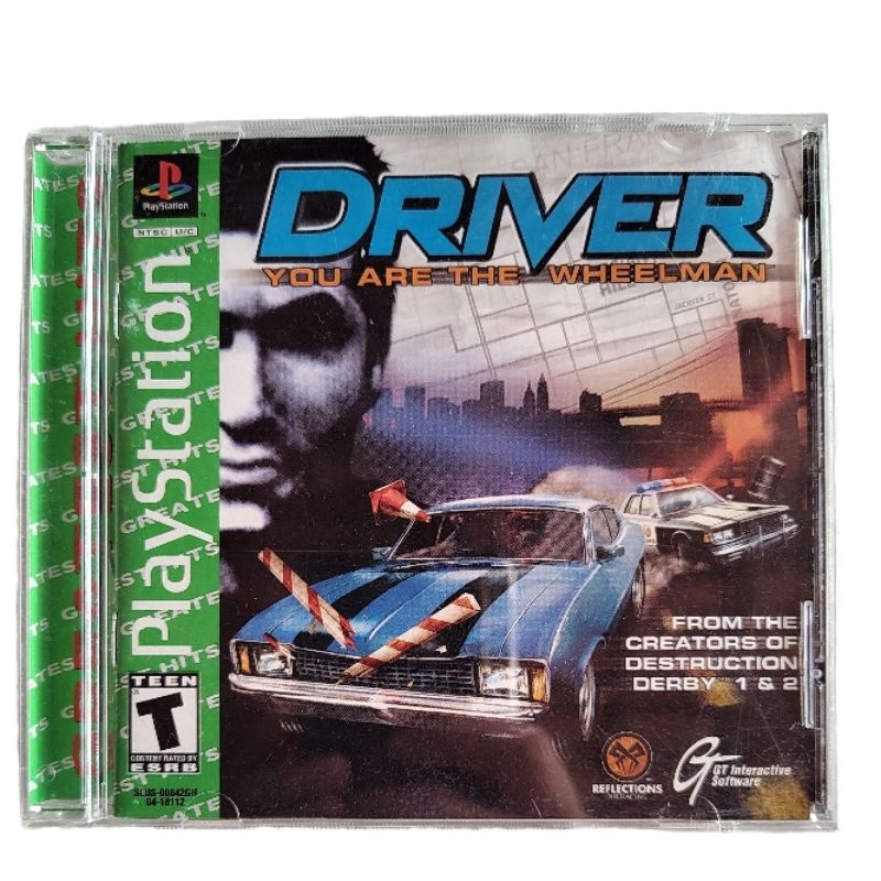 Driver Ps1 Original - Game Mídia Física - Jogo Completo Seminovo ...