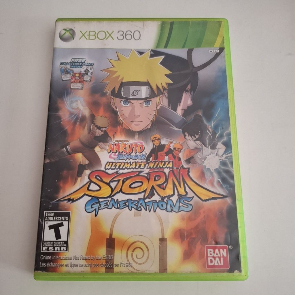 Naruto Ultimate Ninja Storm Generations Xbox 360 Original Midia Fisica ...