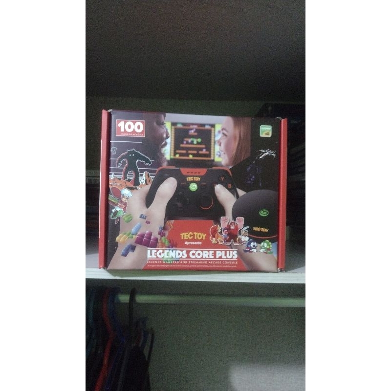Console tec toy legends core com 100 jogos (arcade) | Shopee Brasil