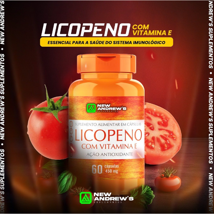 LICOPENO 60 CÁPSULAS (500mg por Cápsula) | Shopee Brasil