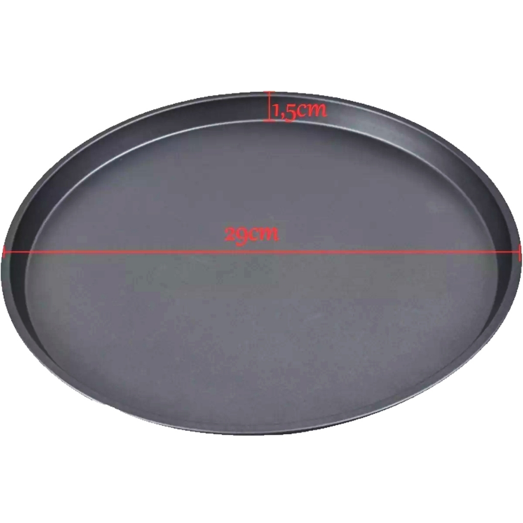 Kit 2 Formas Bandeja Grande Antiaderente Redonda Pizza Pão Queijo Forma 36cm ou 29CM | Shopee Brasil