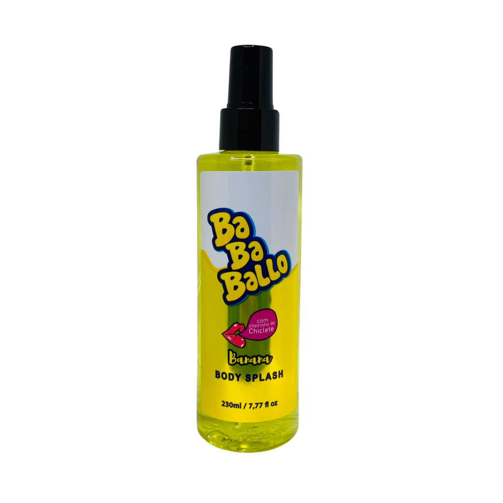 Body Splash Corporal Baballoo de Banana Premium 230ml | Shopee Brasil