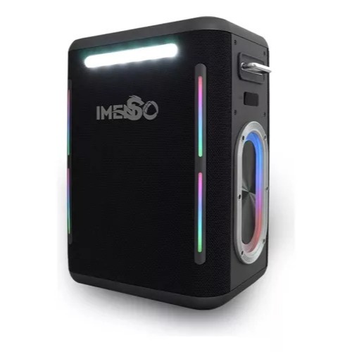 Caixa De Som Karaokê Imenso X56 300w Cor Preto 110v/220v Com Dois ...